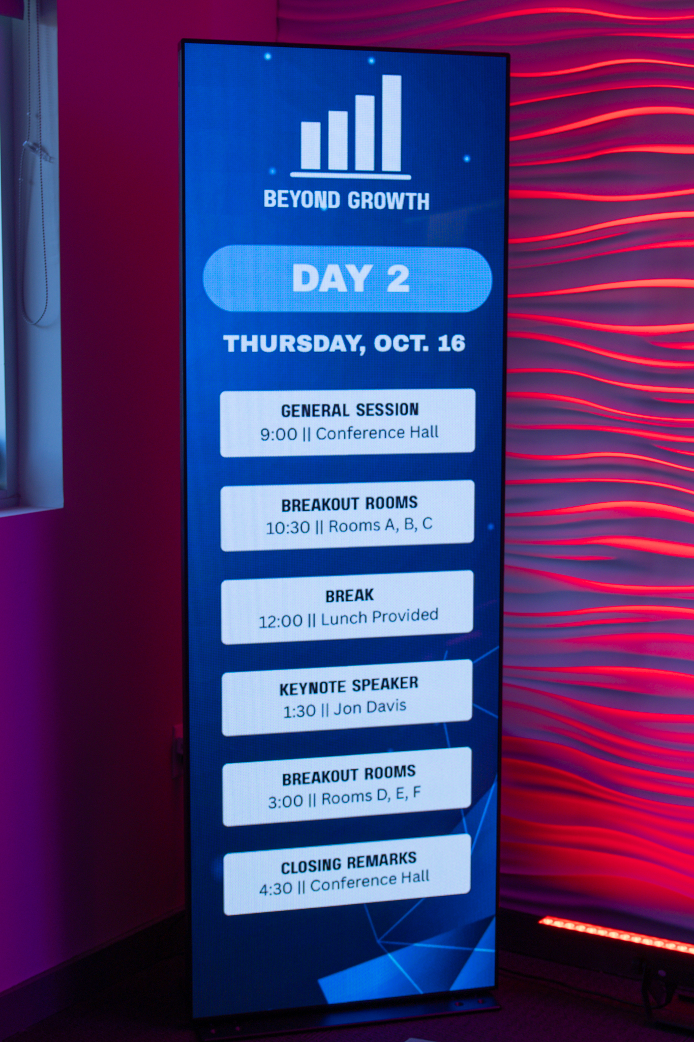 Corporate Digital Signage Solutions For Events